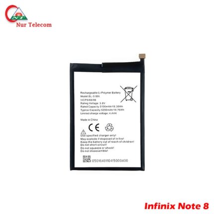 Infinix Note 8 Battery price in Bangladesh - Nur Telecom