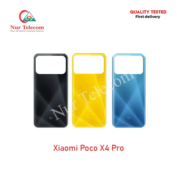 Xiaomi Poco X4 Pro battery Backshell price in BD - Nur Telecom